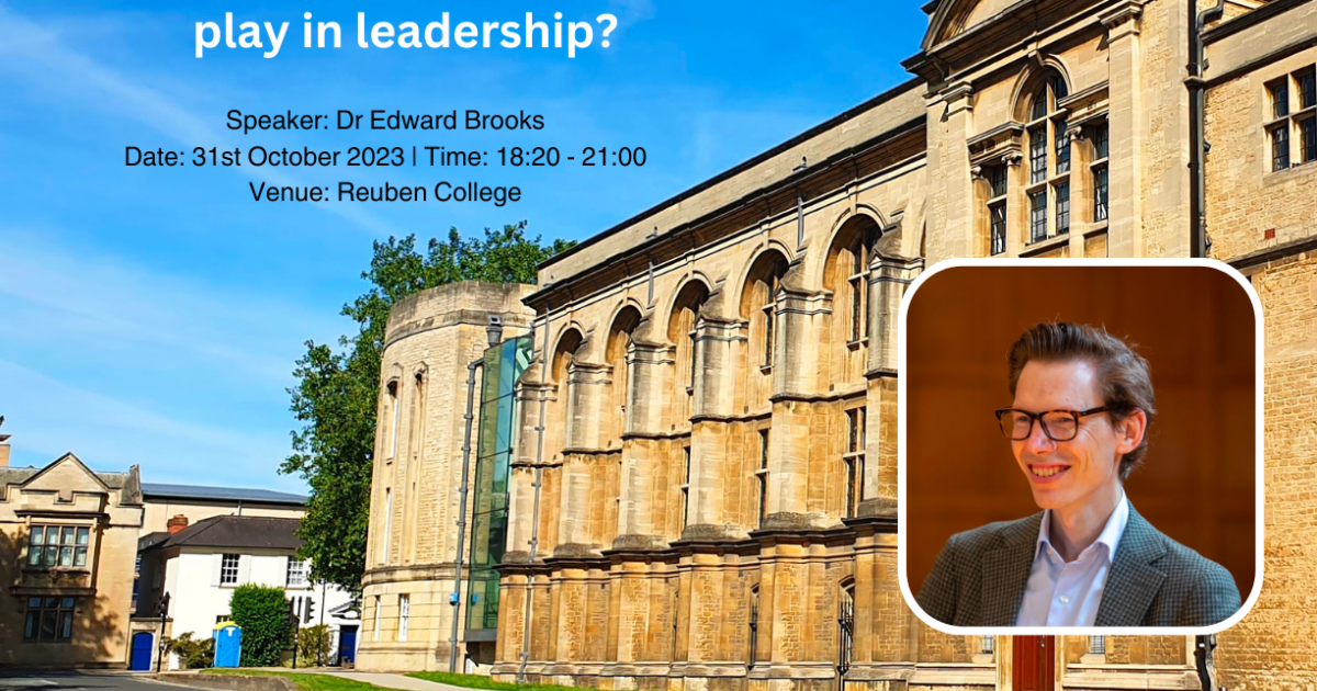 The Oxford Character Project | What role does character play in…